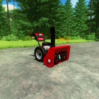 Push Snow Blower v1.0 FS22 Mod | Farming Simulator 22 Mod