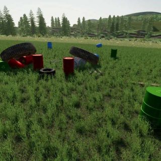 Recycling Of Waste (Prefab) v1.0 FS22 Mod | Farming Simulator 22 Mod