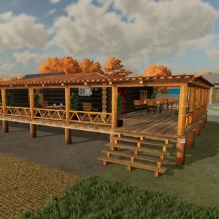 Redneck Restaurant v1.0 FS22 Mod | Farming Simulator 22 Mod