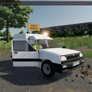 Renault Express v2.0 FS22 Mod | Farming Simulator 22 Mod