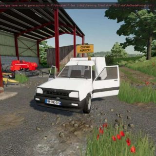 Renault Express v2.0 FS22 Mod | Farming Simulator 22 Mod