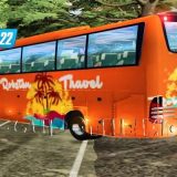 ROSTEN TRAVEL BUS v1.0 FS22 Mod | Farming Simulator 22 Mod