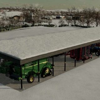 Shed 65x18m v1.0 FS22 Mod | Farming Simulator 22 Mod