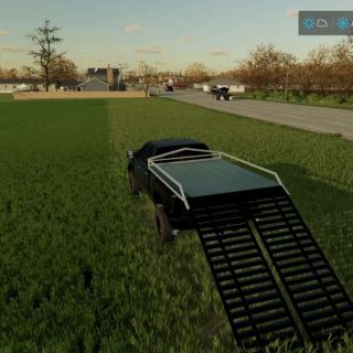 Sled Deck v1.0 FS22 Mod | Farming Simulator 22 Mod