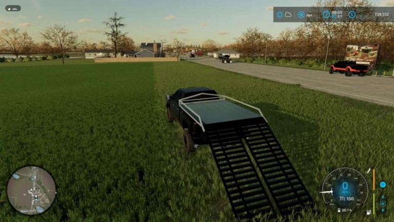Sled Deck v1.0 FS22 Mod | Farming Simulator 22 Mod