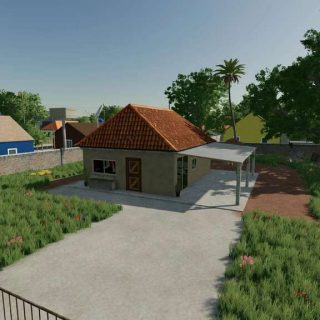 Small House BR v1.0 FS22 Mod | Farming Simulator 22 Mod