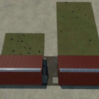Stables With Larger Pastures v1.1 FS22 Mod | Farming Simulator 22 Mod