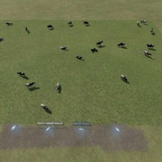 Stables With Larger Pastures v1.1 FS22 Mod | Farming Simulator 22 Mod