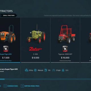 Super Shop Sorting v1.0 FS22 Mod | Farming Simulator 22 Mod