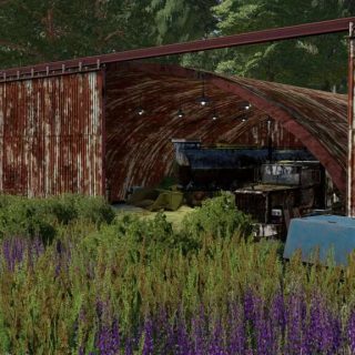 The Old Quonset Hut v1.0 FS22 Mod | Farming Simulator 22 Mod