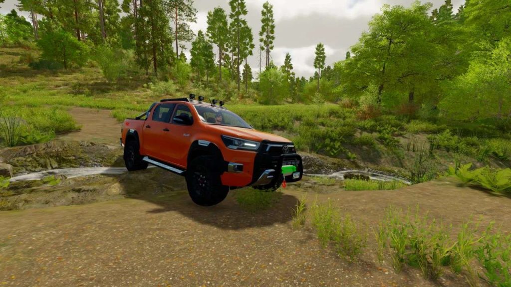 Toyota Hilux GR (Gazoo Racing) v2.0 FS22 Mod | Farming Simulator 22 Mod