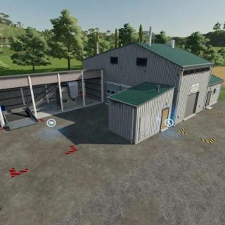 Unload Zones Pack v1.0 FS22 Mod | Farming Simulator 22 Mod