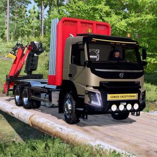 Volvo FMX Forestry V1.0 FS22 Mod | Farming Simulator 22 Mod