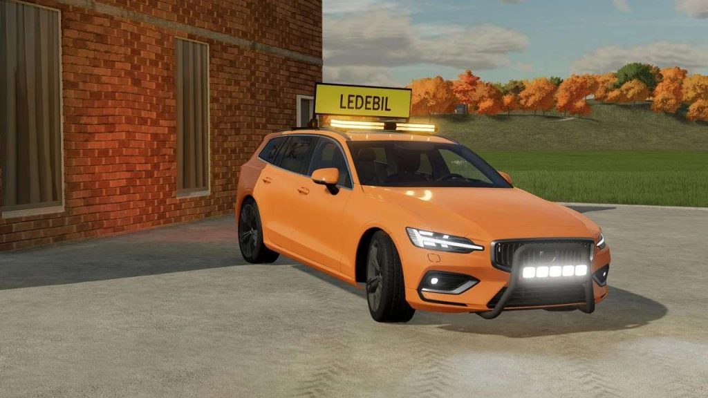 Volvo S60 V60 V1.0 FS22 Mod | Farming Simulator 22 Mod