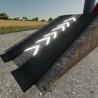 Wood Jump Ramp v1.0 FS22 Mod | Farming Simulator 22 Mod