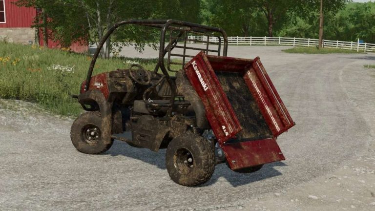 2019 Kawasaki Mule SX v1.0 FS22 Mod | Farming Simulator 22 Mod