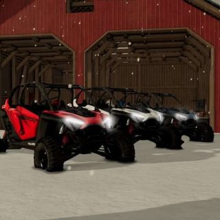2022 Polaris RZR 4 Door v1.0 FS22 Mod | Farming Simulator 22 Mod