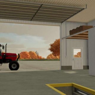 58x50 Shop With Attached 70x38 Cold Storage v1.0 FS22 Mod | Farming ...