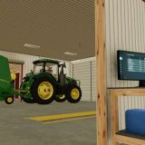 58x50 Shop With Attached 70x38 Cold Storage v1.0 FS22 Mod | Farming ...