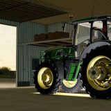 58x50 Shop With Attached 70x38 Cold Storage v1.0 FS22 Mod | Farming ...