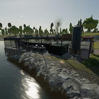 Across The Ditch v1.2 FS22 Mod | Farming Simulator 22 Mod