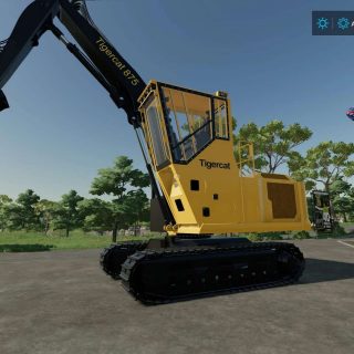 AJ Deere Tigercat swing machines pack v1.0 FS22 Mod | Farming Simulator 22 Mod