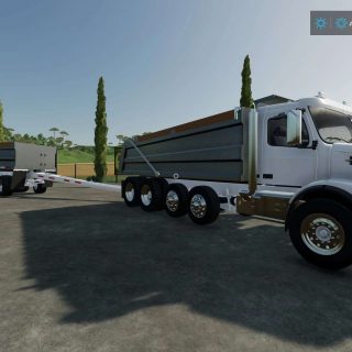 AJ Deere Volvo Truck Pack v1.0 FS22 Mod | Farming Simulator 22 Mod