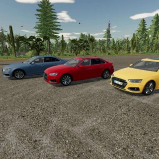 Audi A4 Limousine 2022 v1.0 FS22 Mod | Farming Simulator 22 Mod