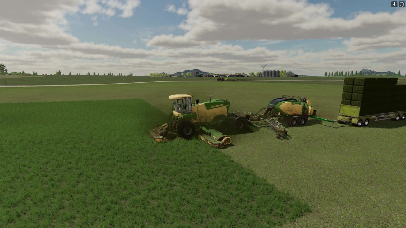 Baler Package With Lizard R90 v1.0 FS22 Mod | Farming Simulator 22 Mod
