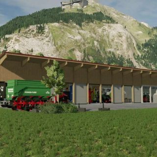 Big Storage Hall v1.0 FS22 Mod | Farming Simulator 22 Mod