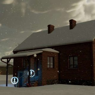 Brick Farmhouse v1.0 FS22 Mod | Farming Simulator 22 Mod