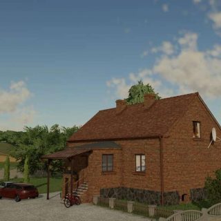 Brick Farmhouse v1.0 FS22 Mod | Farming Simulator 22 Mod
