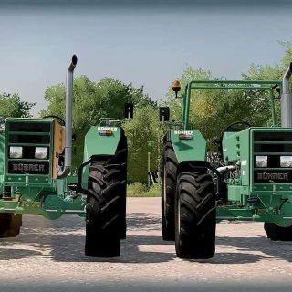 Bührer Turbotrac 6105 v1.0 FS22 Mod | Farming Simulator 22 Mod