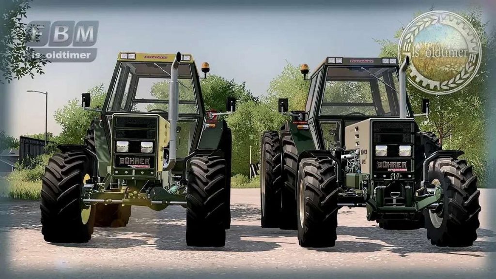 Bührer Turbotrac 6105 v1.0 FS22 Mod | Farming Simulator 22 Mod