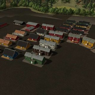 Buildings Of Norway v1.0.1 FS22 Mod | Farming Simulator 22 Mod