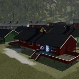 Buildings Of Norway v1.0.1 FS22 Mod | Farming Simulator 22 Mod