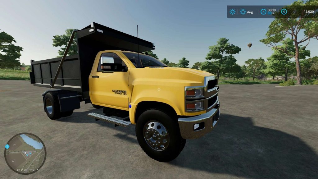 Chevy Dump Truck v1.0 FS22 Mod | Farming Simulator 22 Mod