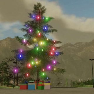 Christmas Trees Pack v1.0.1 FS22 Mod | Farming Simulator 22 Mod