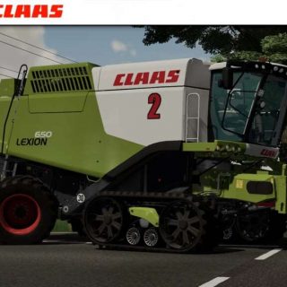 Claas Lexion 600-700 Series From 2012-2015 v1.0 FS22 Mod | Farming ...