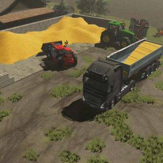 Concrete Block Wall v1.0 FS22 Mod | Farming Simulator 22 Mod