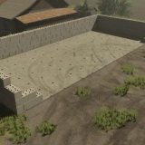 Concrete Block Wall v1.0 FS22 Mod | Farming Simulator 22 Mod