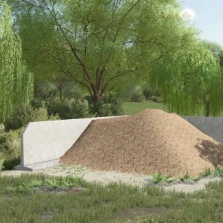 Concrete Wall v1.0 FS22 Mod | Farming Simulator 22 Mod