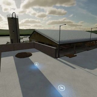 Custom Production Saw Mill v1.0 FS22 Mod | Farming Simulator 22 Mod