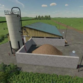 Custom Production Saw Mill v1.0 FS22 Mod | Farming Simulator 22 Mod