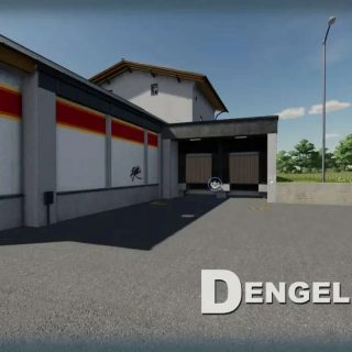 Dengelmann Supermarket v1.1 FS22 Mod | Farming Simulator 22 Mod