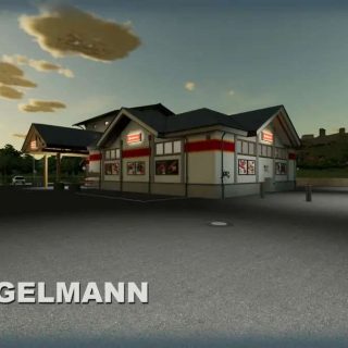 Dengelmann Supermarket v1.1 FS22 Mod | Farming Simulator 22 Mod