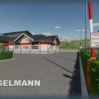 Dengelmann Supermarket v1.1 FS22 Mod | Farming Simulator 22 Mod