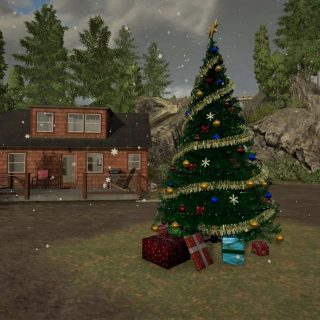 Christmas Tree V1.0 FS22 Mod | Farming Simulator 22 Mod