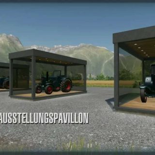 Exhibition Pavilion v1.0 FS22 Mod | Farming Simulator 22 Mod