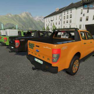 Ford Ranger v1.1 FS22 Mod | Farming Simulator 22 Mod